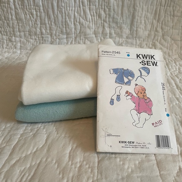Kwik Sew | Office | Vintage Nwot Baby Sewing Pattern Fabric | Poshmark